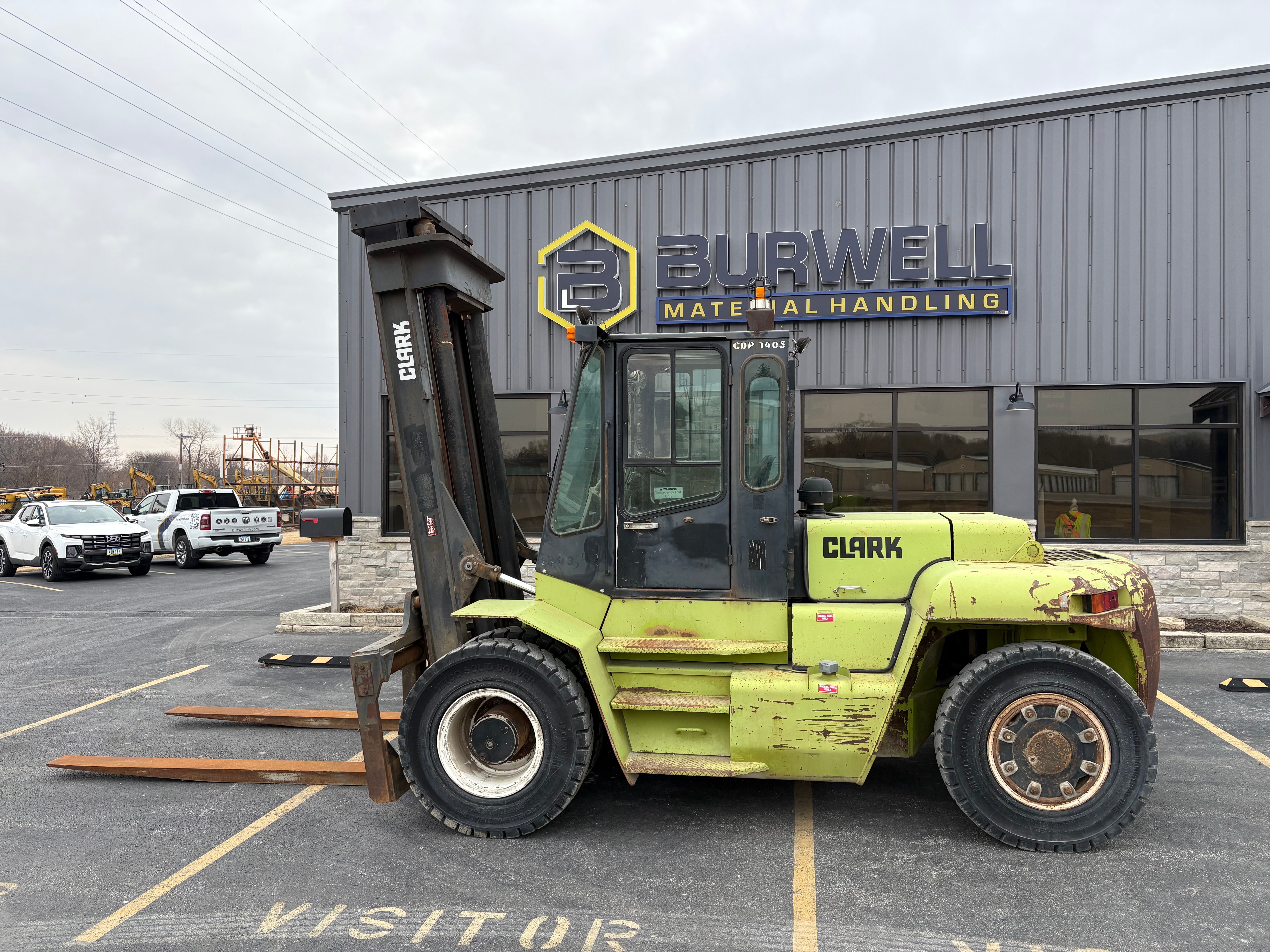 1999 Clark CDP140S – Burwell Material Handling