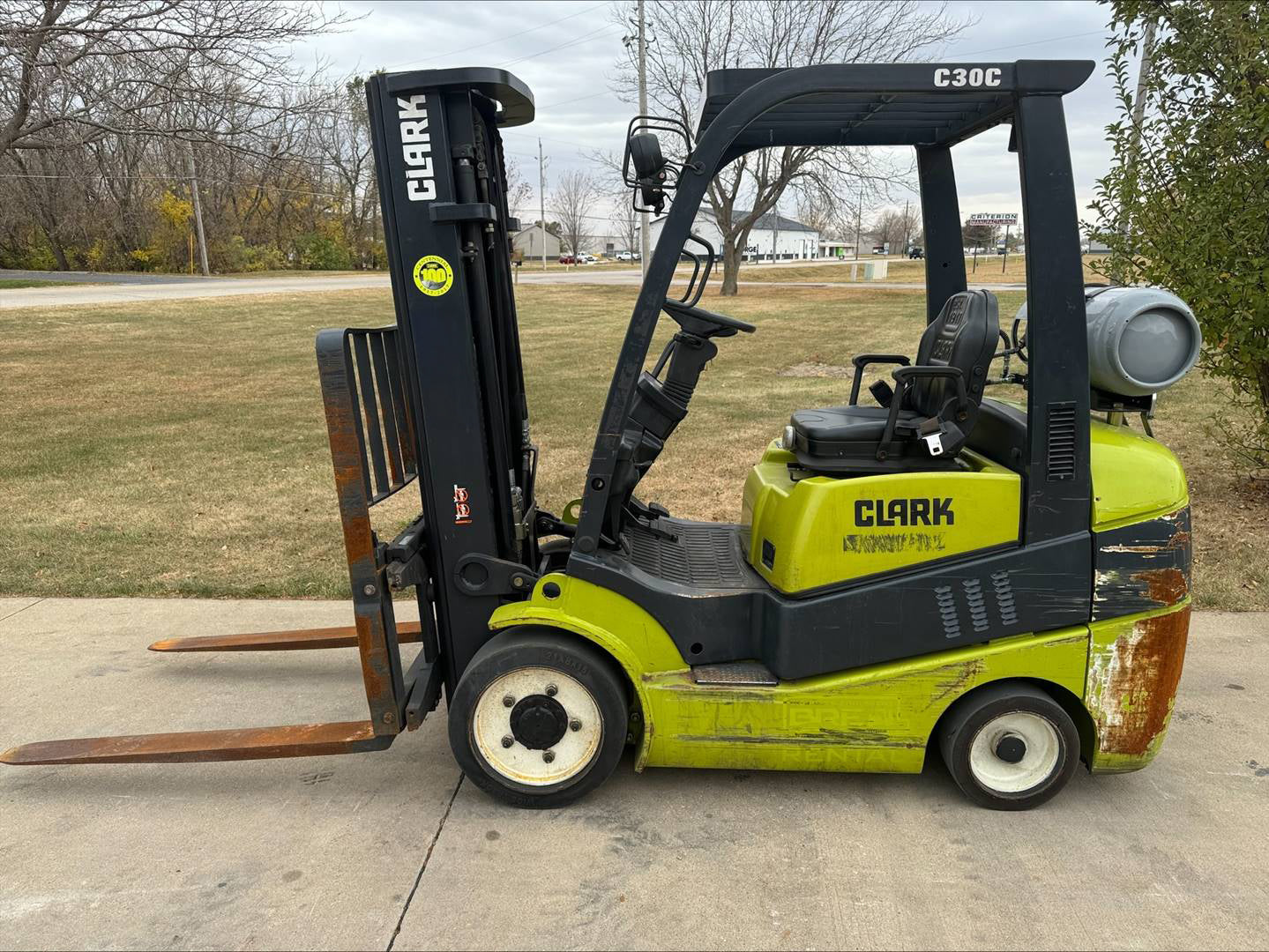 2018 Clark C30C – Burwell Material Handling